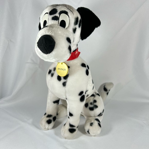 Disney | Toys | Walt Disney 1 Dalmatians Pongo Plush Vintage Dog 14 ...